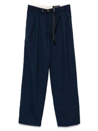 White Sand pantalon à coupe droite - Bleu