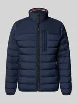 Tom Tailor Regular Fit Steppjacke mit seitlichen Stretcheins&auml;tzen