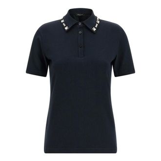 Fabiana Filippi Femme, Tops, Bleu, Taille: 36 FR Polo