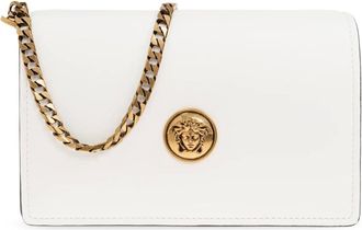 Versace Sac Embl&egrave;me Mini - Femme - Sacs - Blanc - Taille: ONE Size