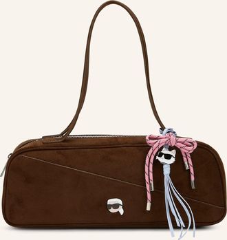 Karl Lagerfeld Schultertasche braun