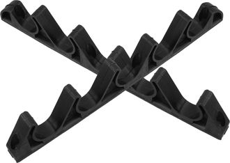 Valiclud 2 Stück Verstellbare Kunststoff Halterung für Outdoor Liegestuhl Fach Winkelverstellung Robuste Stuhlstütze für Garten Balkon und Campingstuhl Langleb