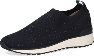 Caprice Damen Slip On Sneaker ohne Schn&uuml;ren zum Schlupfen, Blau (Ocean Knit), 37 EU