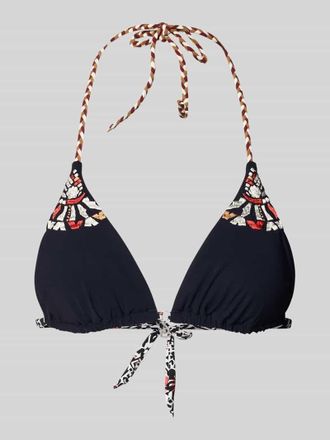Banana Moon Bikini-Oberteil mit Motiv-Stitching Modell Crico