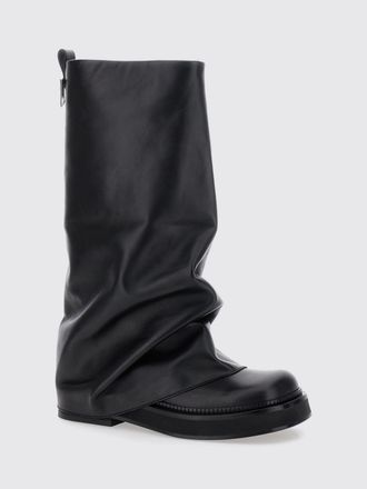 The Attico Bottines Plates Femme couleur Noir