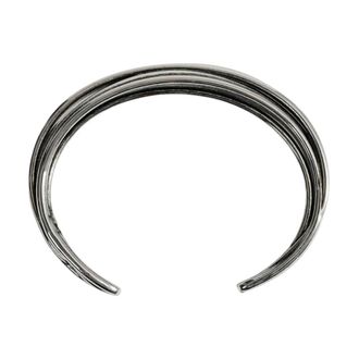 Panconesi Manchette Orbit Small - Femme - Accessoires - Gris - Taille: ONE Size