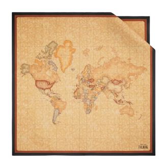 Alviero Martini 1A Classe Femme, Accessoires, Beige, Taille: ONE Size Geo Classic Scarf