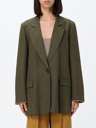 Twinset Blazer monopetto en m&eacute;lange de lin