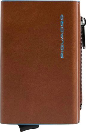 Piquadro Femme, Accessoires, Brun, Taille: ONE Size Portefeuille Pop-up avec poche &agrave; monnaie