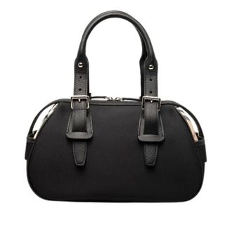Burberry Sac &agrave; main vintage en nylon pr&eacute;-poss&eacute;d&eacute; - Femme - Pre-owned - Noir - Taille: ONE Size
