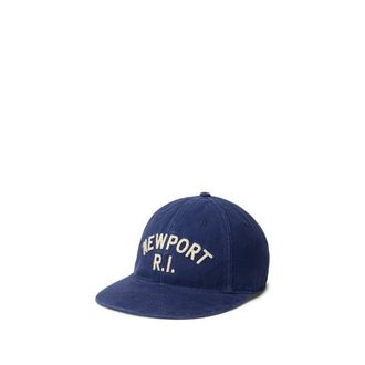 Polo Ralph Lauren Casquette &agrave; logo brod&eacute; en coton