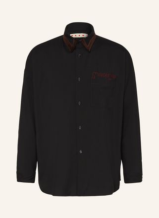 Marni Marni Hemd Comfort Fit schwarz