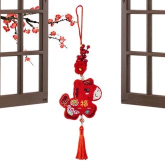 Generico Dekoration f&uuml;r das Jahr des Pferdes 2026, Figuren im Cartoon-Stil, chinesisches Neujahr, f&uuml;r Zuhause, Fr&uuml;hlingsfeier, T&uuml;r, Fenster, Tisch und