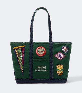 Polo Ralph Lauren Tote Bag aus Canvas