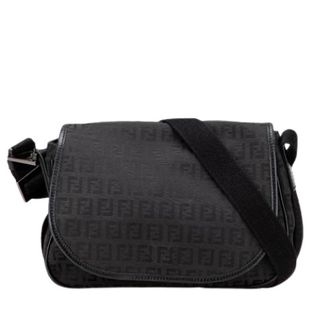Fendi Pre-owned Canvas Crossbody Bag - - Pre-owned - Damen - Schwarzk - ONE SIZE