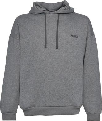 Ermenegildo Zegna Homme, Sweatshirts et sweats &agrave; capuche, Gris, Taille: XS Mens SweaT-shirts Clothing Grey Aw25