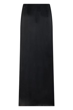 Maison Margiela Womens Long Skirt Black Acetate