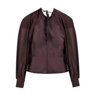 Attic and Barn Gipsofila Hemden f&uuml;r Frauen - - Blouses & Shirts - Damen - Braun - S