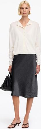 Arket Sliprock Aus Satin -Grau