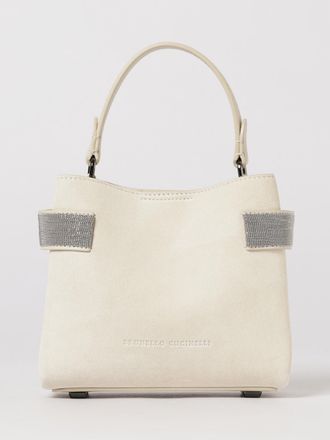 Brunello Cucinelli Schultertasche BRUNELLO CUCINELLI Damen Farbe Ivory