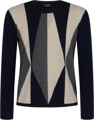 Emporio Armani Homme, Pulls, Multicolore, Taille: S Sweater