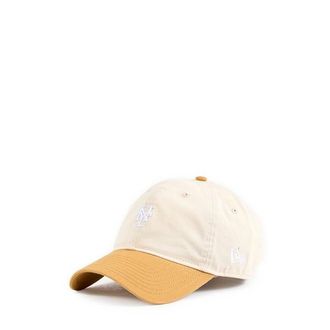 New Era Casquette bi-colore &agrave; logo brod&eacute; en coton