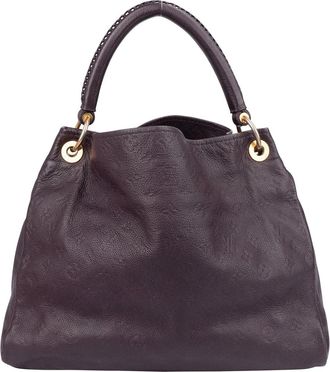 Louis Vuitton Crossbody Bags - Louis Vuitton Leather Empreinte Monogram Artsy MM - Gr. unisize - in Orange - f&uuml;r Damen