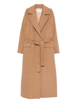 Vicolo belted coat - Braun
