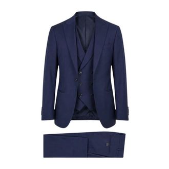Luigi Bianchi Mantova Homme, Costumes, Bleu, Taille: 4XL Costumes &agrave; un bouton