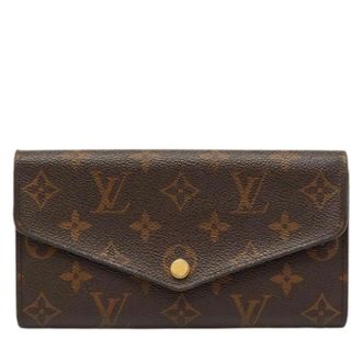 Louis Vuitton Portefeuille Vintage Pre-owned - Femme - Pre-owned - Brun - Taille: ONE Size