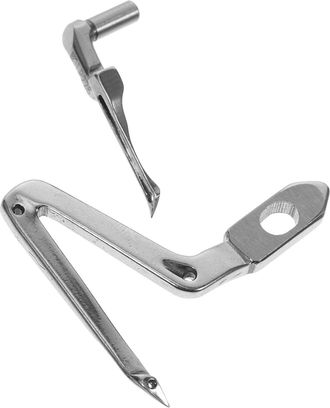 Hemobllo Rostbest&auml;ndiger Metall Untergreifer f&uuml;r Overlock N&auml;hmaschinen Zubeh&ouml;r Geeignet f&uuml;r Handarbeiten und Heimwerker Kompatibel mit Haushalts und Strickmasc