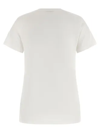 Moncler Logo Patch T-Shirt - White