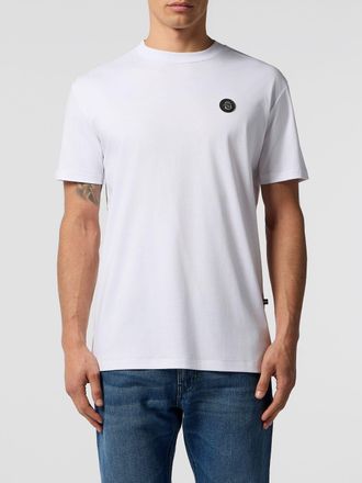 Billionaire Boys Club T-shirt &agrave; col rond en jersey de coton avec &eacute;cusson logo appliqu&eacute;