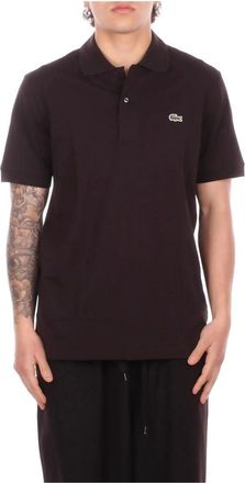 Lacoste Homme, Tops, Brun, Taille: M Polo L&eacute;ger Coupe Classique L.12.12