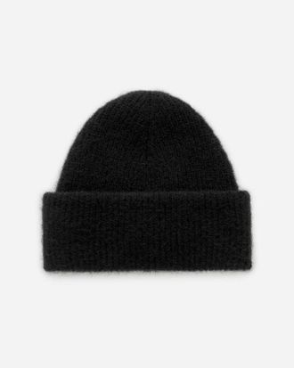Arket Beanie Aus Alpakawolle Und Wolle -Schwarz