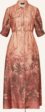 Liu Jo Liu Jo Hemdblusenkleid Jungle braun