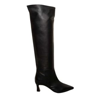 Bianca Di Femme, Chaussures, Noir, Taille: 36 EU Stivale in Nappa