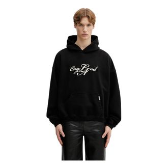 Represent England Applique Hoodie - - Sweatshirts & Hoodies - Herren - Schwarzk - XL