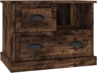 vidaXL Nachttisch R&auml;uchereiche 60x39x45 cm Vidaxl