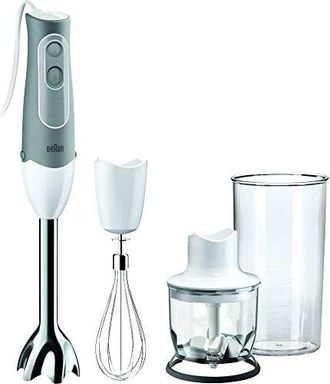 Braun MQ 525 0,6 L M&eacute;langeur par immersion 600 W Gris, Blanc