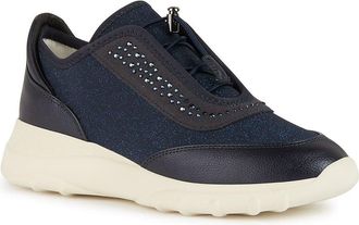 Geox M&auml;dchen D Alleniee C Sneaker, Dk Jeans, 39 EU