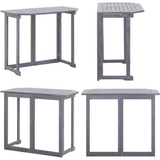 vidaXL Balkontisch Klappbar 90x50x74 cm Massivholz Akazie - Klapptisch - Gartenm&ouml;bel - Balkontisch - Esszimmertisch - Holzm&ouml;bel - Home & Living