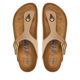 Birkenstock Zehentrenner Birkenstock Gizeh 1019014 Beige