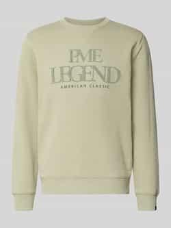 PME Legend Sweatshirt mit Label-Print