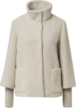 s.Oliver Black Label Outdoorjacke mit hochschließendem Kragen