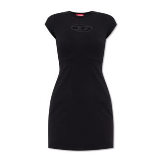 Diesel D-Angiel Mini Kleid - - Dresses - Damen - Schwarzk - S