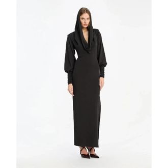 Rotate Kleid mit Kapuze - - Dresses - Damen - Schwarzk - M