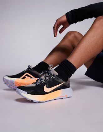 Nike ReactX Wildhorse 10 - Baskets - Noir et orange