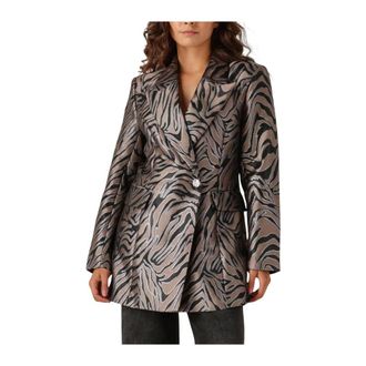 Bruuns Bazaar Bronzefarbener Blazer f&uuml;r Stilvollen Herbst/Winter Look - - Jackets - Damen - Mehrfarbig - S