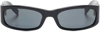 Saint Laurent Logo Rectangular Sunglasses